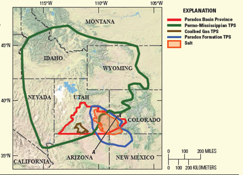 Arizona Geology: Undiscovered oil and gas in Arizona's Paradox basin