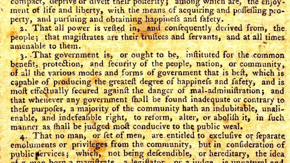 Declaration of Rights