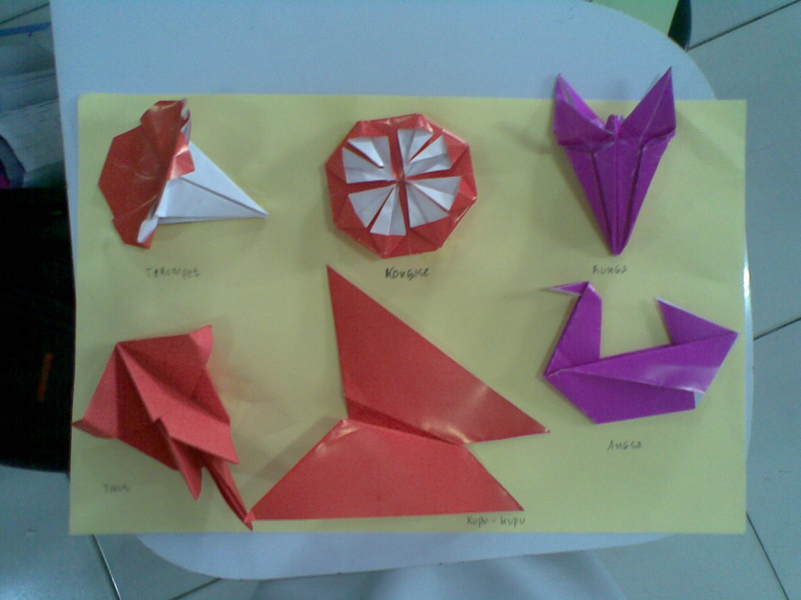 Karya Seni Rupa: ORIGAMI