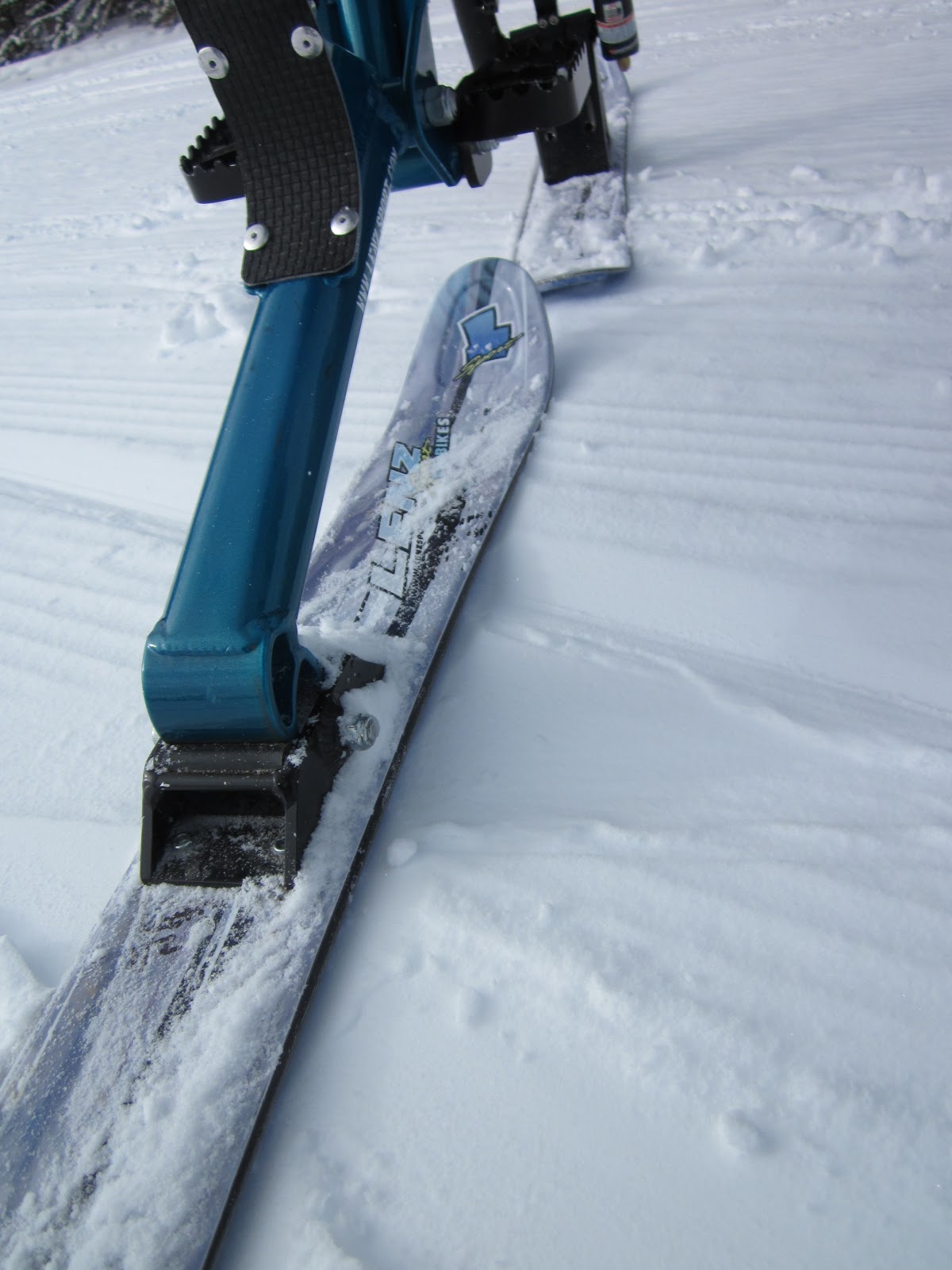 Professional Skibike Instruction: Skidded turns and skidded traverses ...