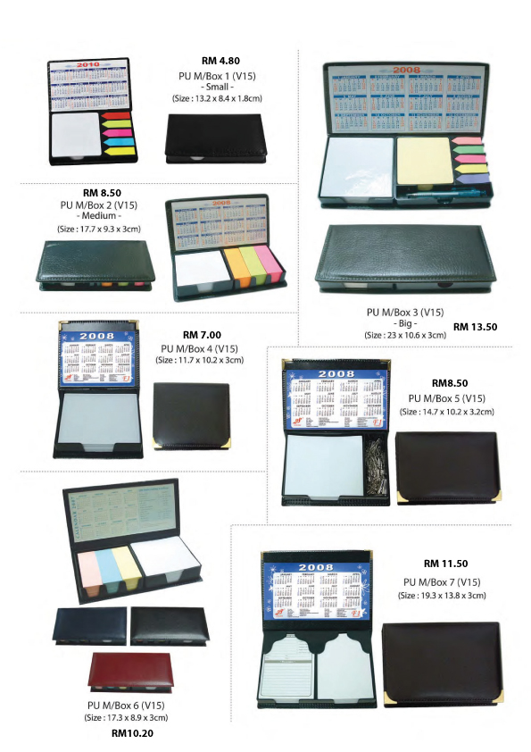 Mysohobiz Creative: Memo Box Premium Item