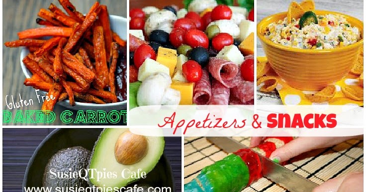 SusieQTpies Cafe: Need a Snack? 80 + Snack Time Recipes