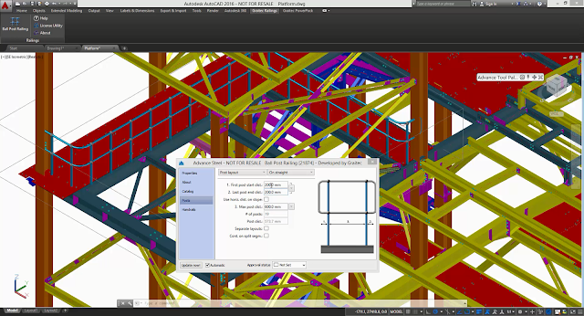 Revit Add-Ons: Stair & Railing Designer for Advance Steel