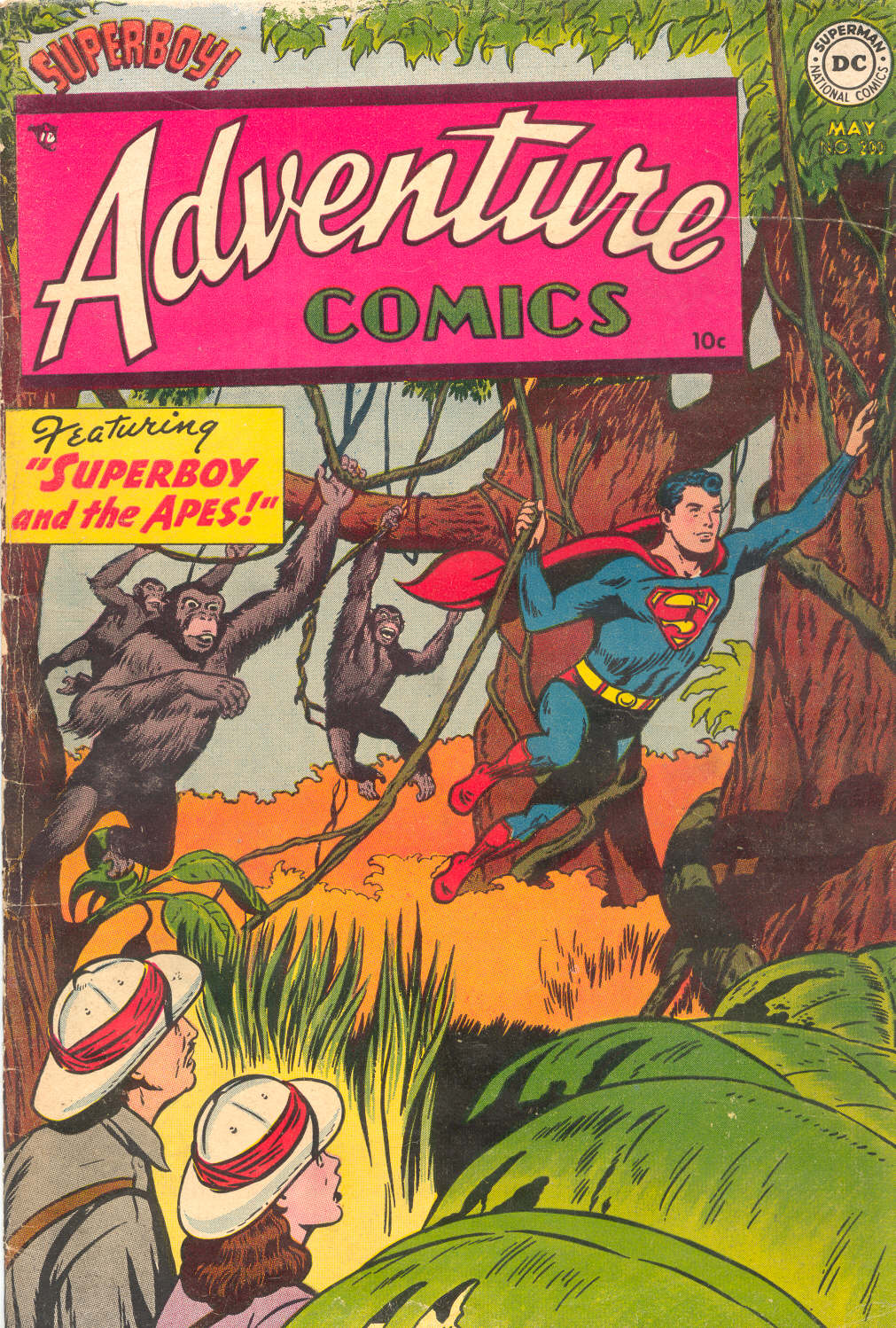 Days of Adventure: Adventure Comics # 200, May, 1954