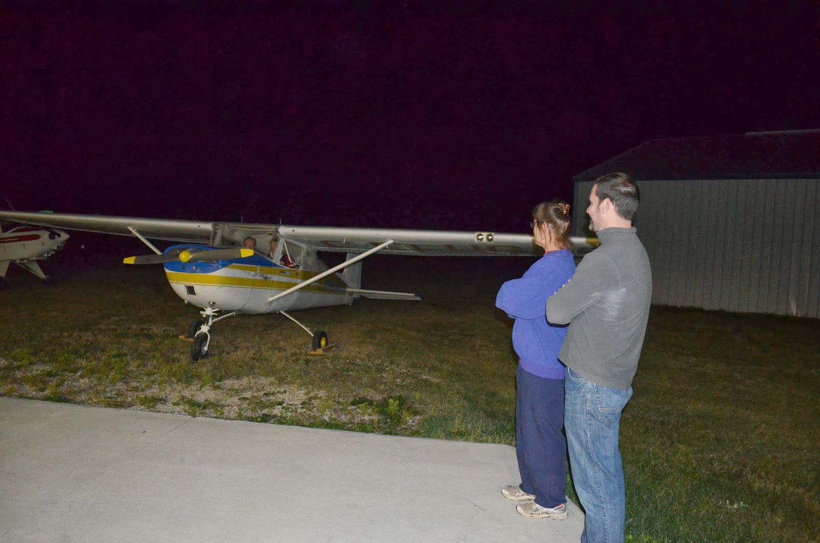RAA Club Plane with 99s Cessna 150 C-FLUG at Lyncrest Airport, Winnipeg ...