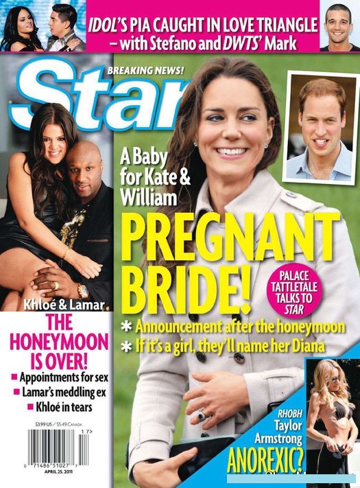 Novels & Magazine Free Download: Star Magazine - 25 April 2011