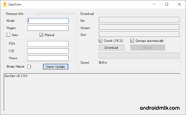Samsung Firmware Downloader (SamFirm) all Latest Versions is Here.