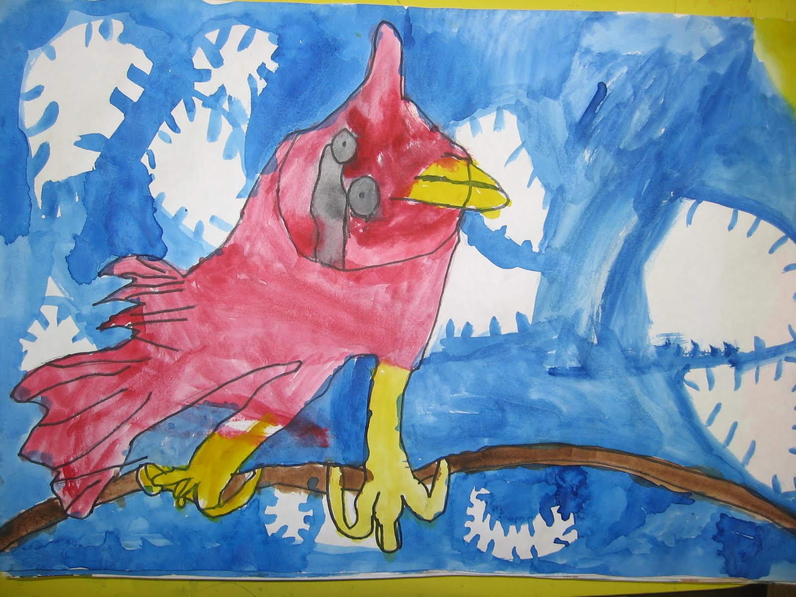 Art Matters: Cubist/Expressionist Birds