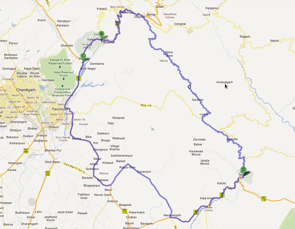 The Bugg'z: The Shivalik Circuit: First Short RE Ride