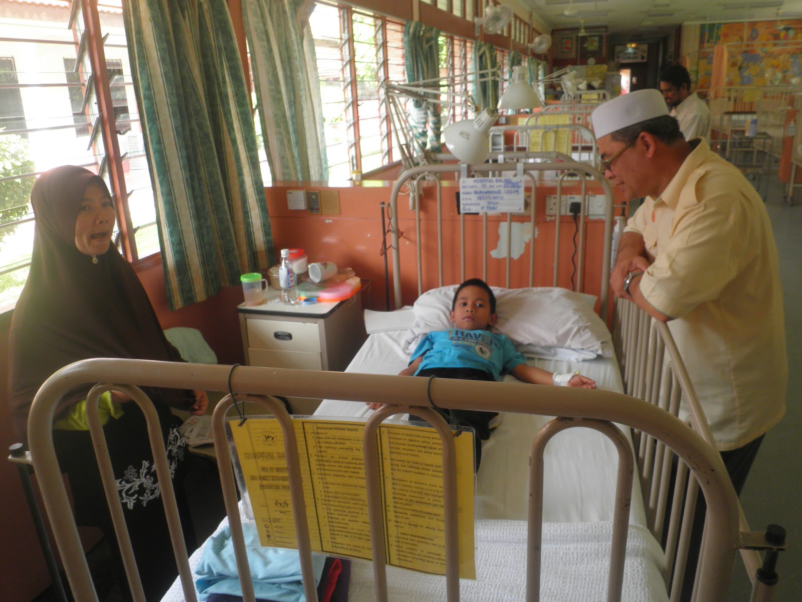 YB Cikgu Johari Adun Kupang, Baling: LAWATAN KE HOSPITAL BALING