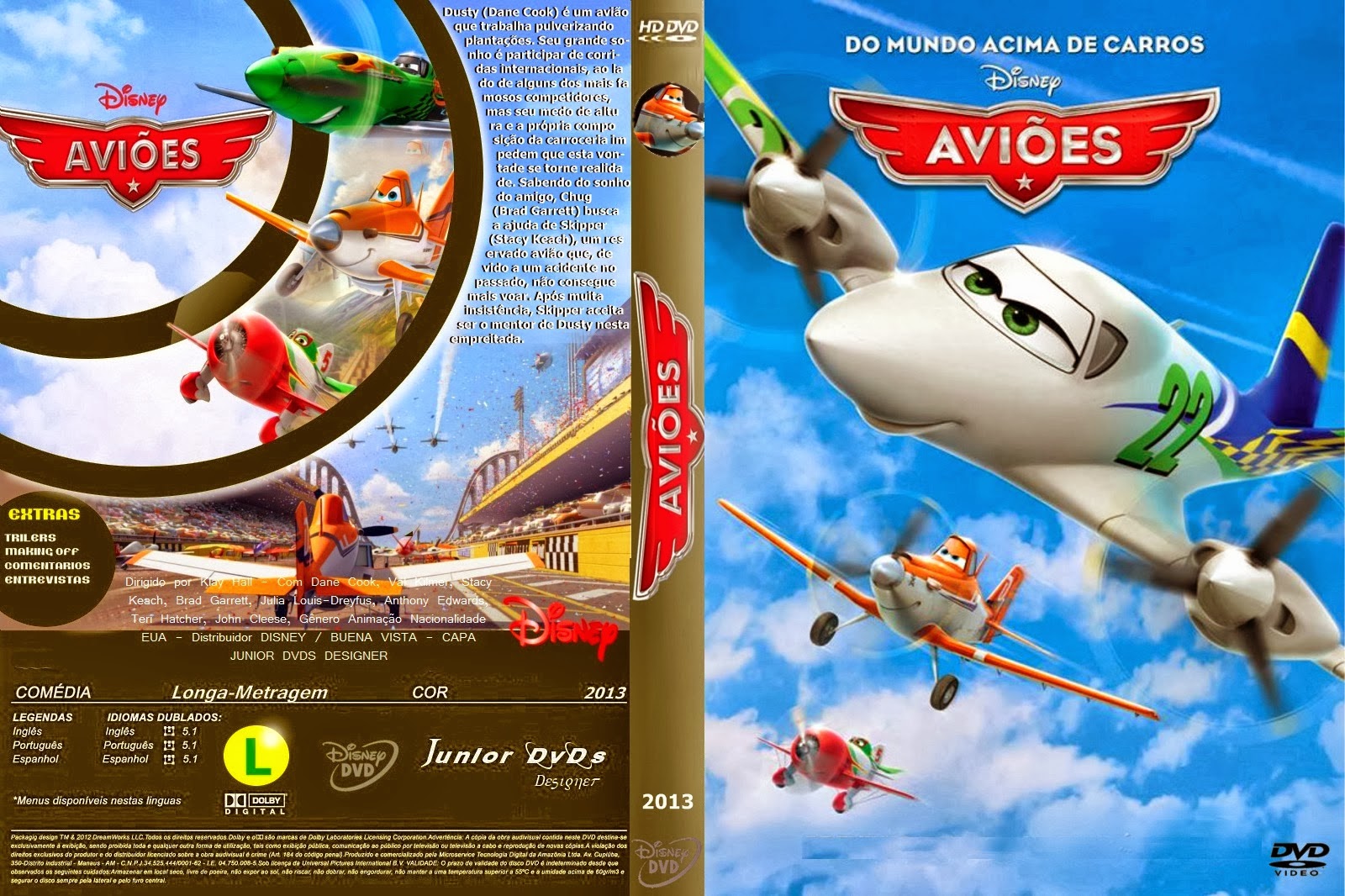 Aviões Dual Áudio:Capas e Filmes