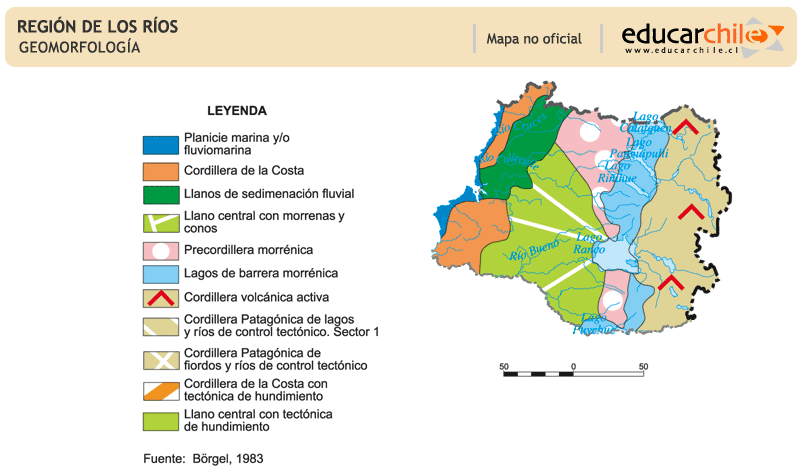 Geografía Turística: Región de Los Ríos