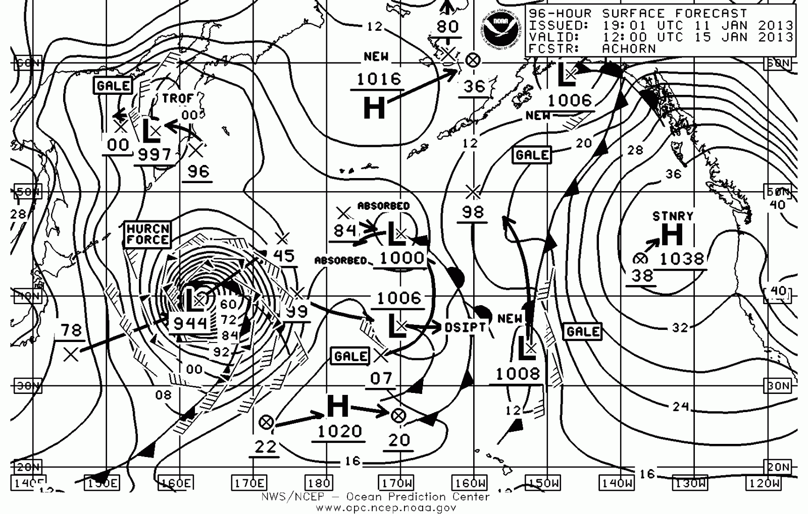 David Burch Navigation Blog: A Real OMG Omega Block over the E. Pacific