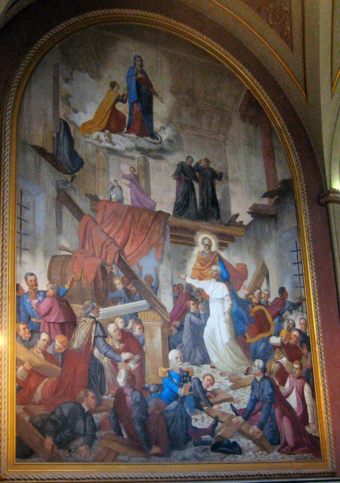 umblepie: Pope Pius IX - years 1863-1869. 'Miracle' of St Agnes ...