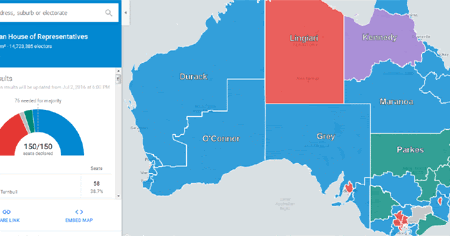 Maps Mania: Australia Election Maps