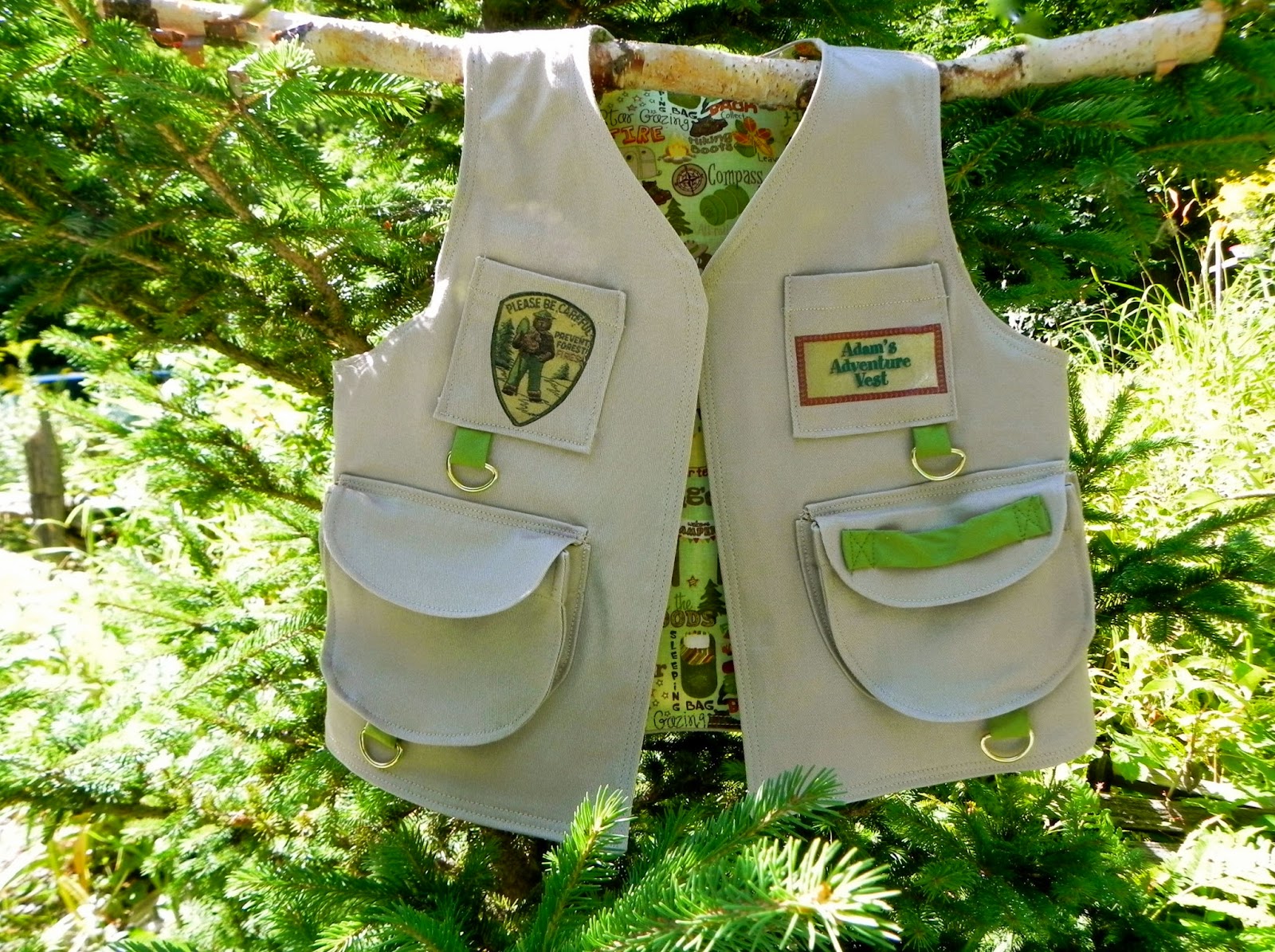 Sewing Stash Challenge (and now my knitting stash too): Explorers Vest