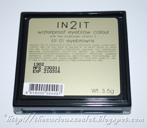 The Curious Zealot: Product Review: EYEBROW KITS --> Part 3 : In2It ...