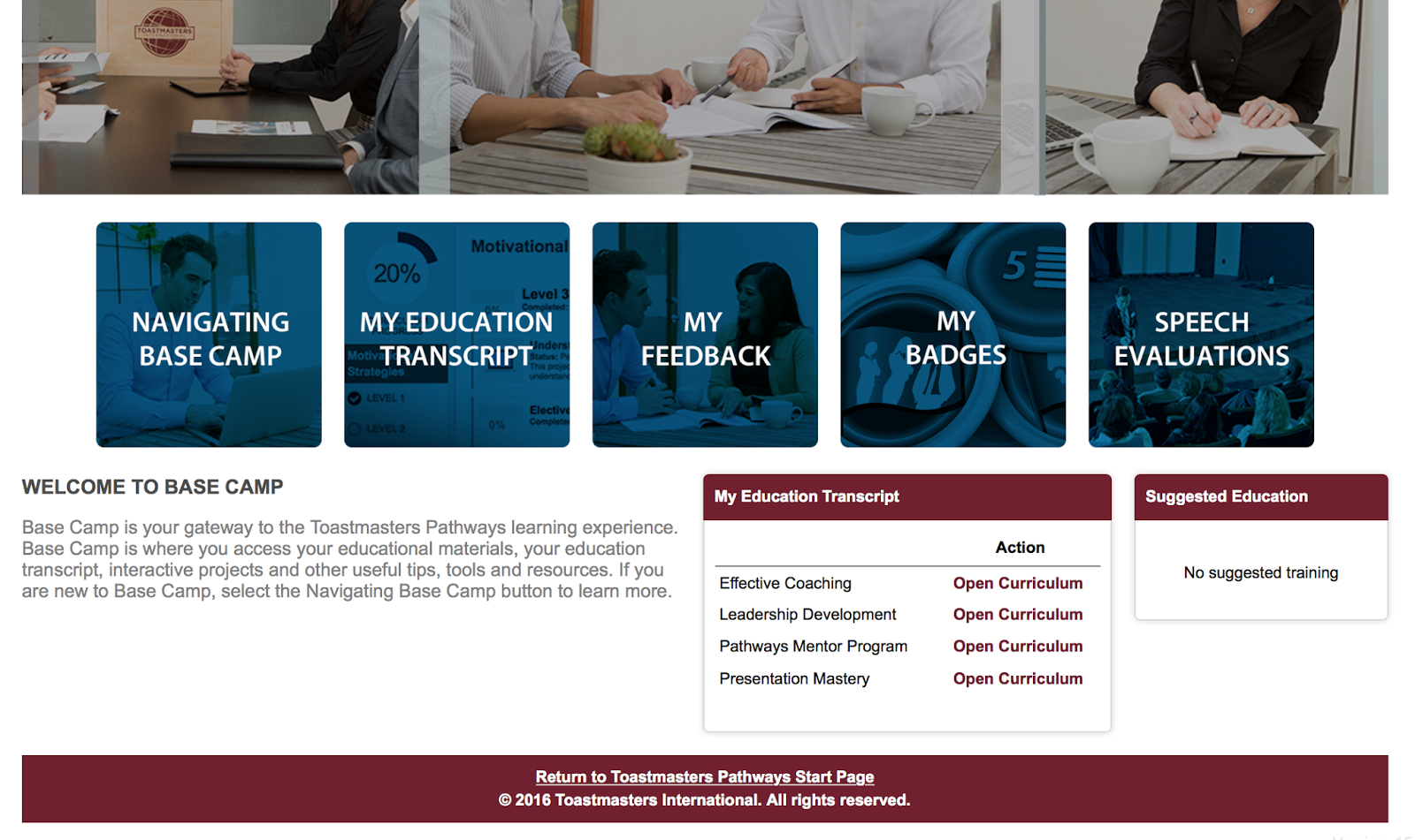 Pathways experience: Presentation Mastery Proficient, almost missing now