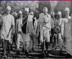 The History of India: Dandi March, the Beginning of Civil Disobedience ...