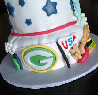 Custom Cakes by Julie: American Themed Cake