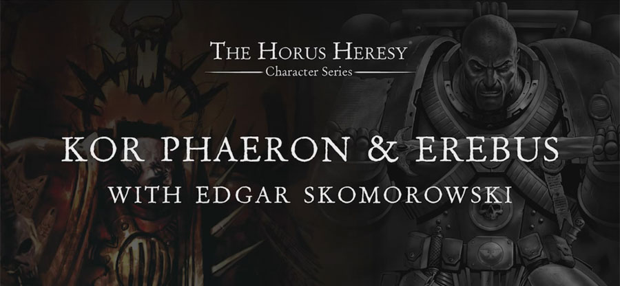 Wargames: Forge World revela a Erebus y Kor Phaeron [Warhammer 40K].