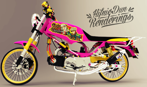 Mod Honda WIN 100 GTA SA by EDun - Oalah Gitu