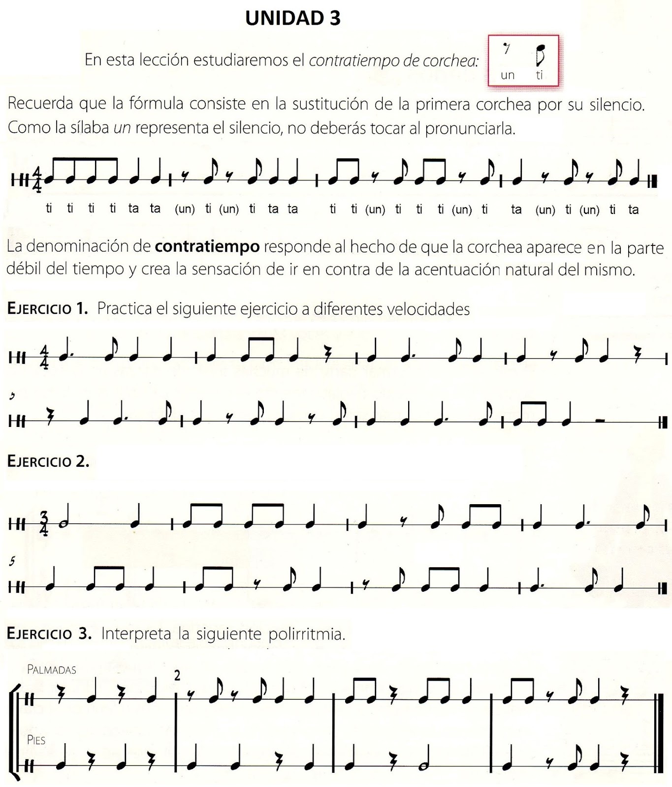 El Blog de Marcos: 3º ESO - RÍTMICA