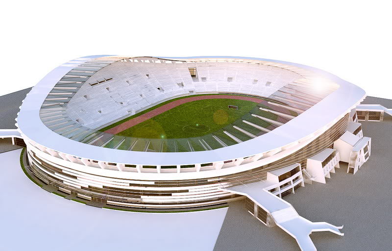 Ohne Kommentar Vol. VII: Arena 'Filip II. von Makedonien' kurz vor der ...