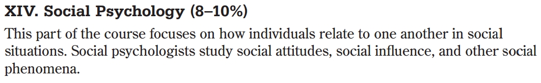 AP Psychology @AHS: 8.1:SOCIAL-PSYCH