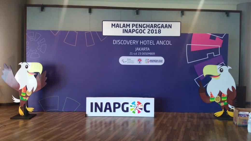 Backdrop Asian Game INASGOC | Printing Backdrop Jakarta