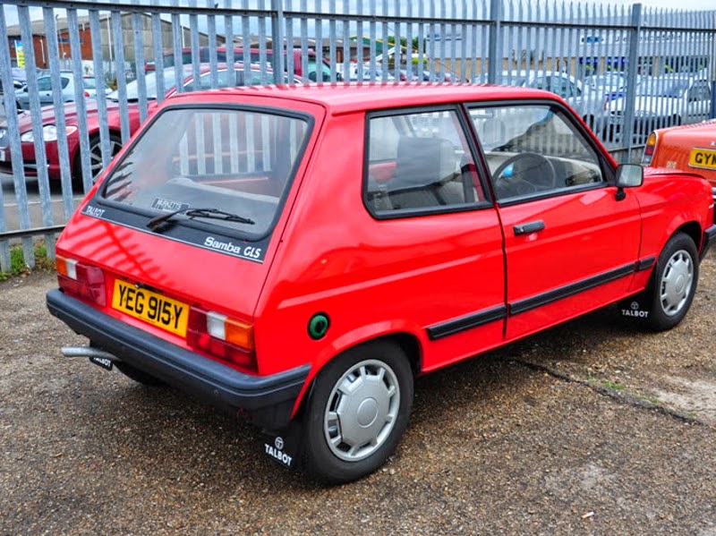 .: PSA Peugeot-Talbot-Citroen - 09 - Talbot Samba y el primer Hatch ...