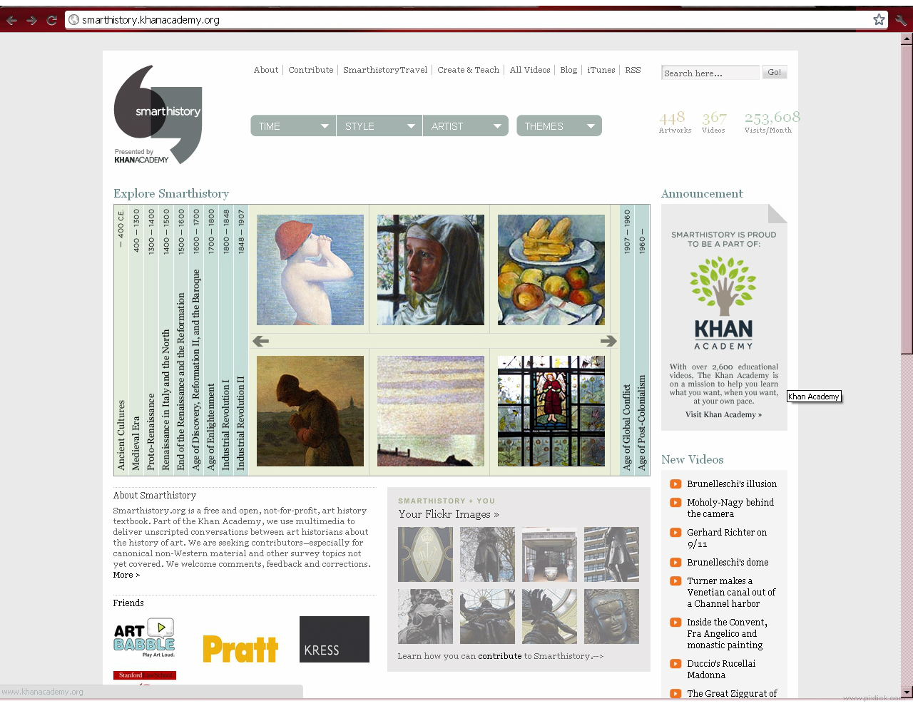 MES Art/Tech: Smarthistory: Khan Academy for Art Teachers