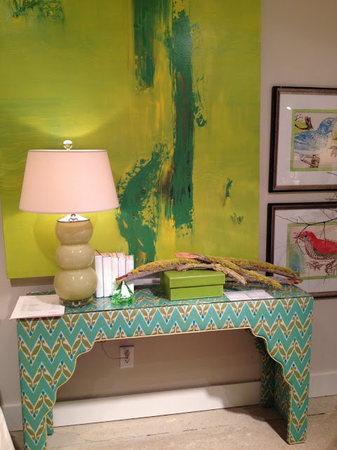 Simple Details: diy upholstered console tables...