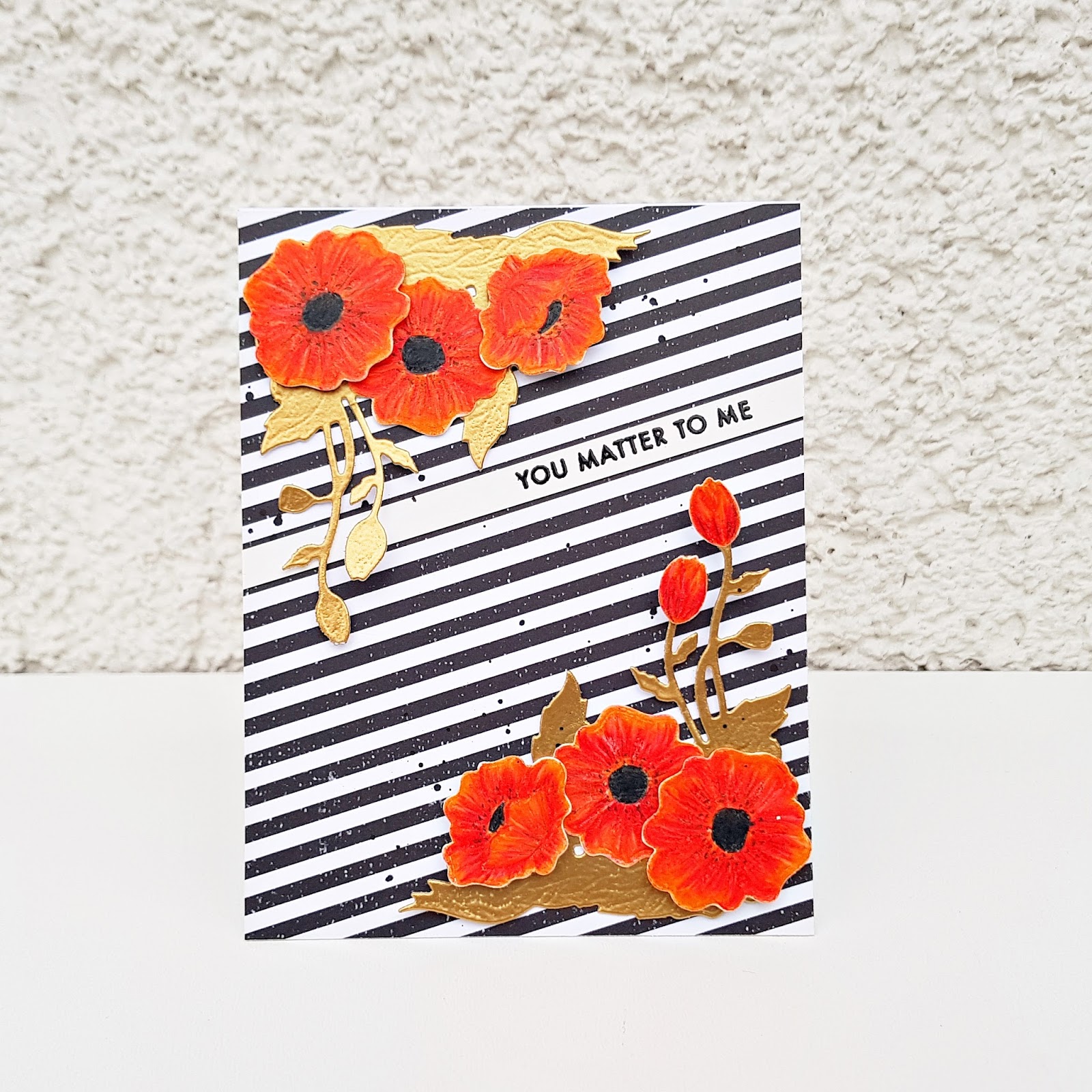 A pocket full of scrap: Poppy Cards for Spellbinders