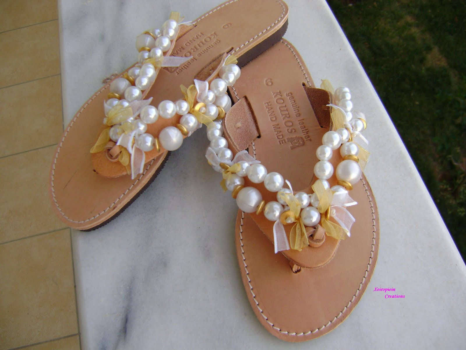 Χειροποιείν: Χειροποίητες Σαγιονάρες
