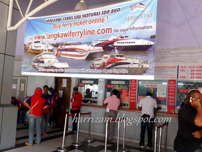 myretina 2.0: Langkawi - Hari 1 : Langkawi Roro Atau Feri Biasa?