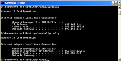 N Recursions: Transfer data between two local PC's using an Ethernet ...