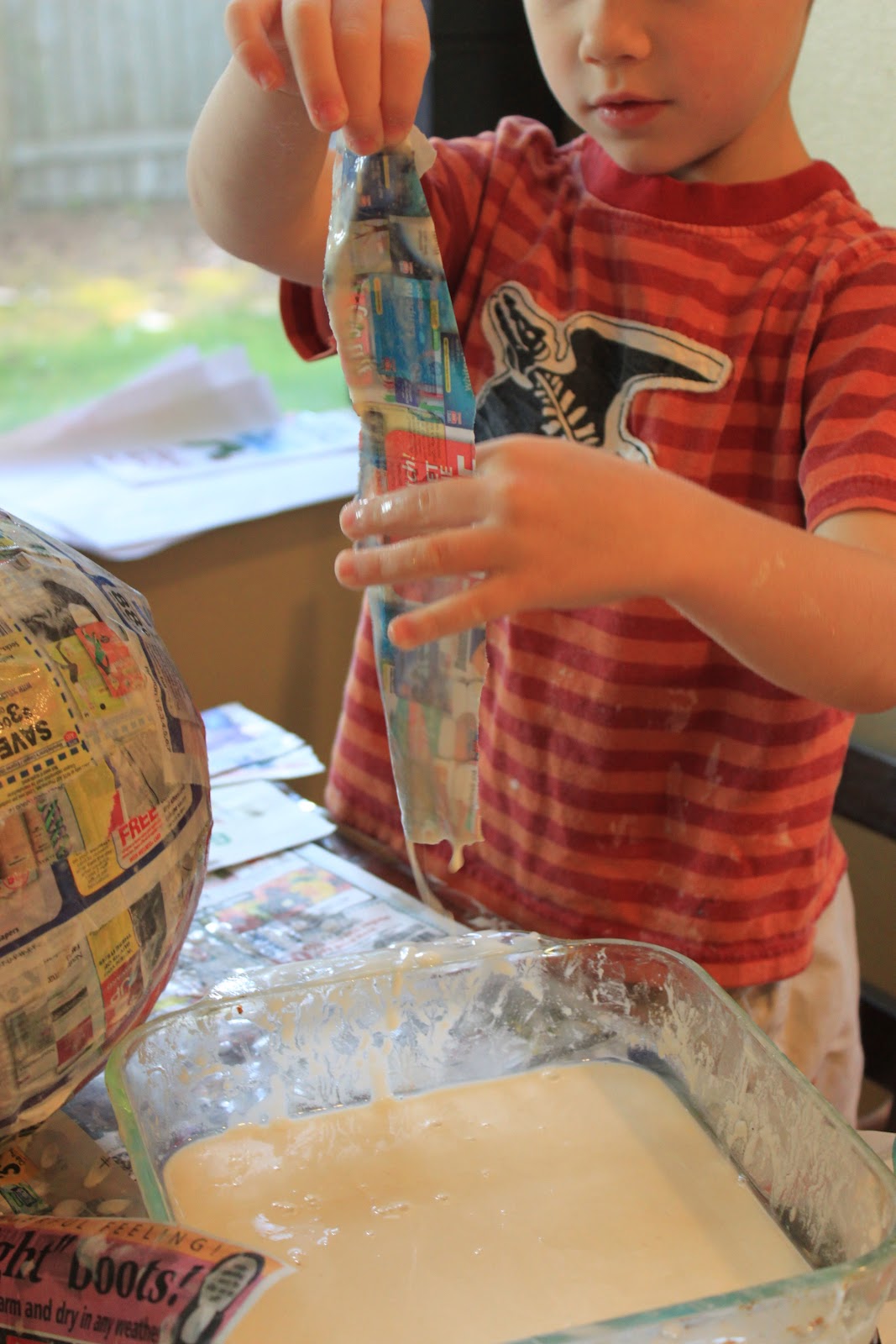 watch out for the woestmans: How to make a Paper Mache Piñata