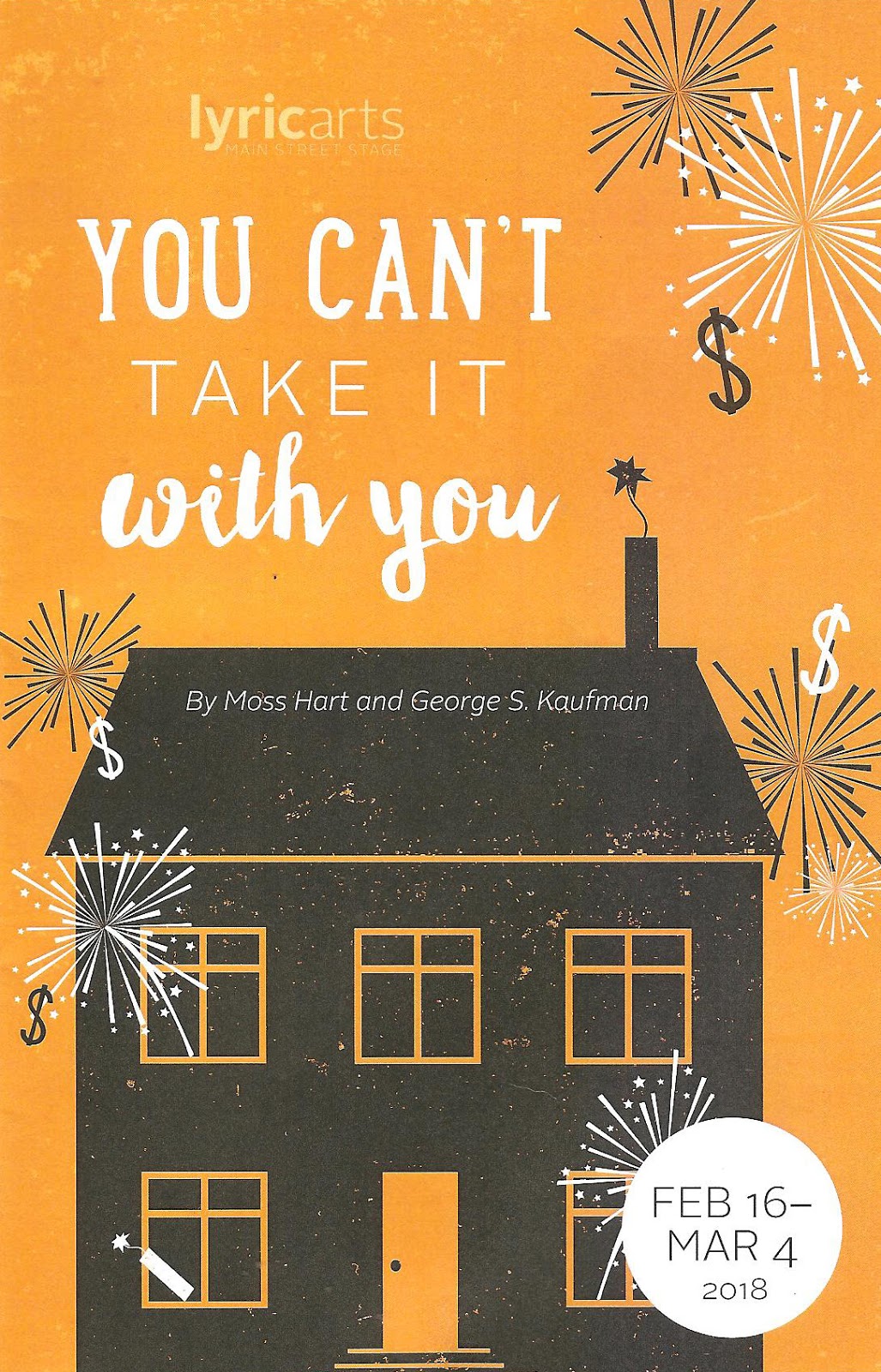 Cherry and Spoon: "You Can't Take It With You" at Lyric Arts