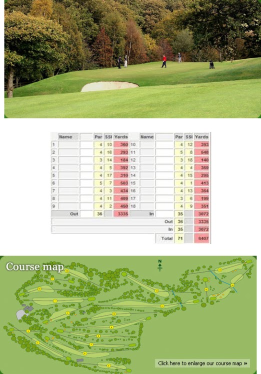 Meltham Pictures,Course Layout & Scorecard | I've Played Golf Here