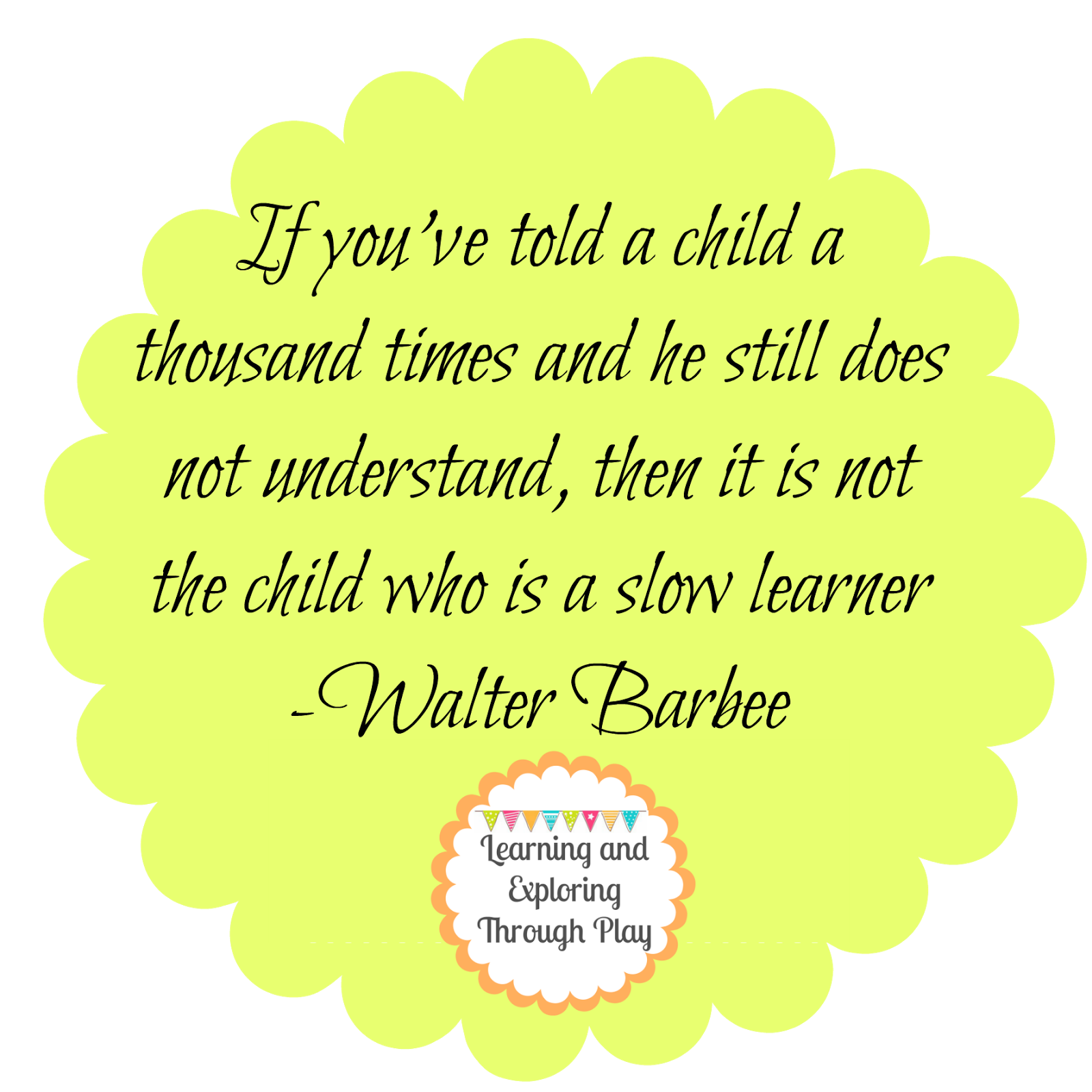 Learning and Exploring Through Play: Children Quotes