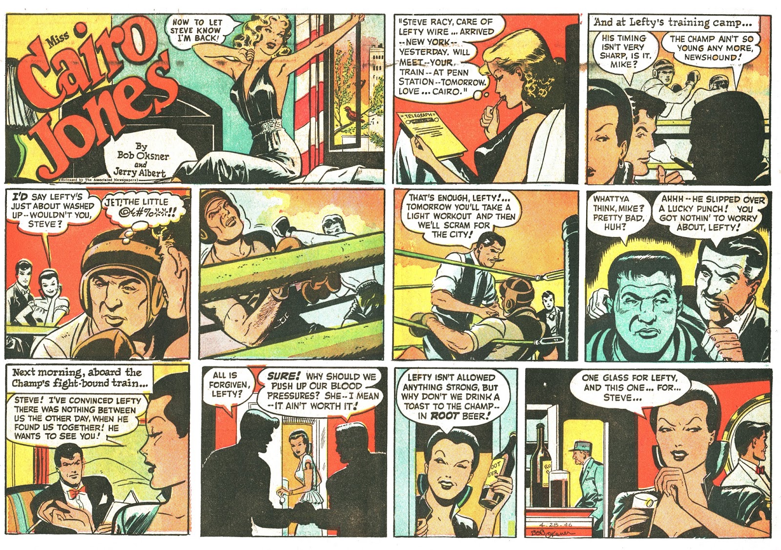 Ominous Octopus Omnibus: CAIRO JONES By Bob Oskner