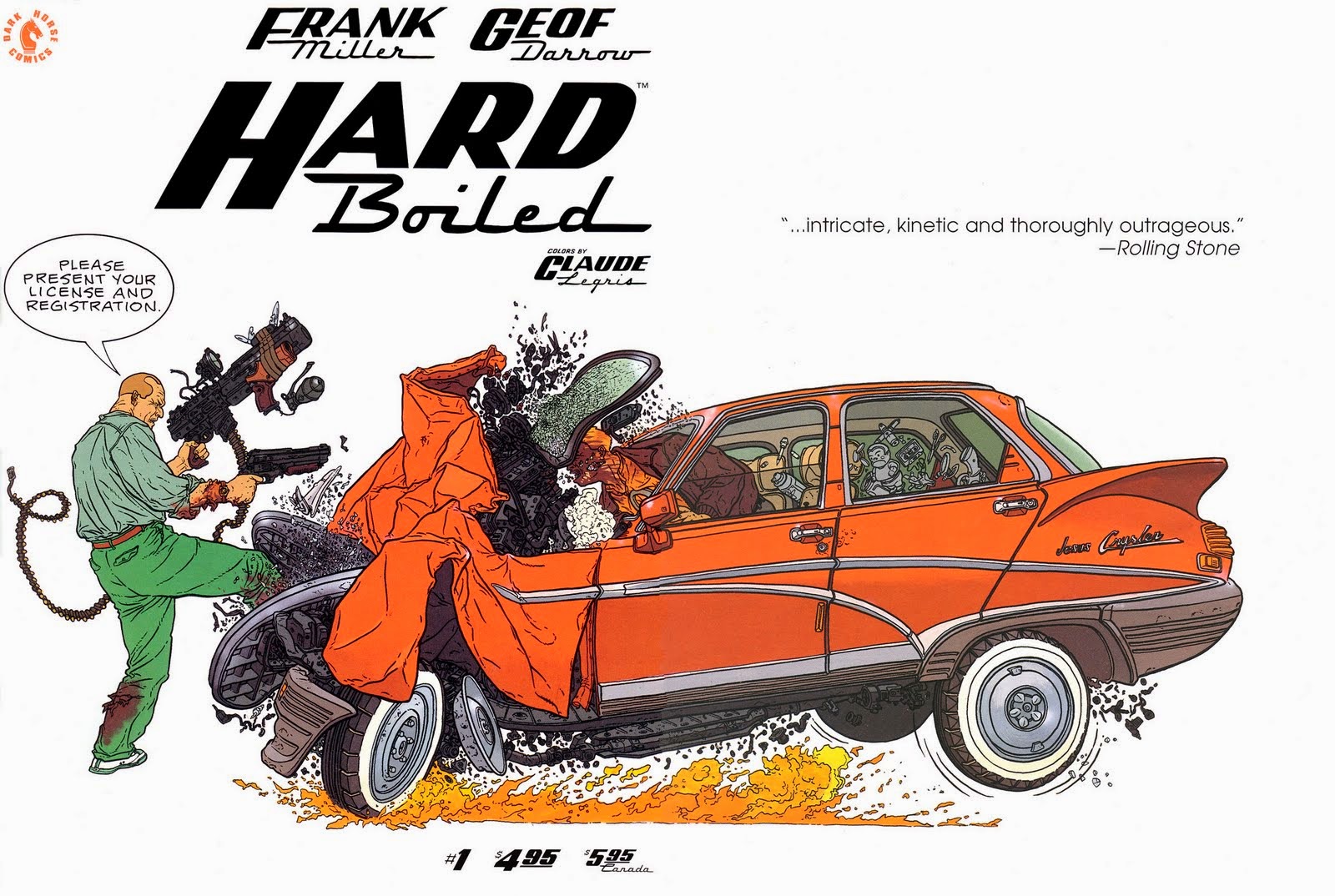 HARD BOILED, de Frank Miller y Geof Darrow | Comicrítico