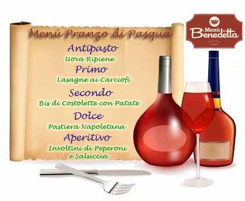 Menù Pranzo di Pasqua: puntata da "I menù di Benedetta" di Giovedì 5 ...
