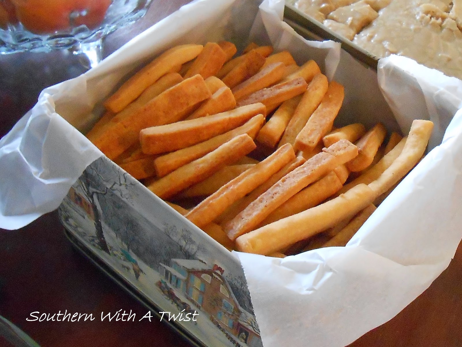 Southern With A Twist: Cheese Straws