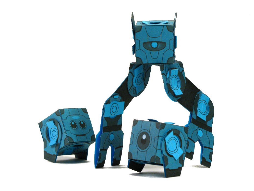 Paper Poseables: Poplock Freebies - 01