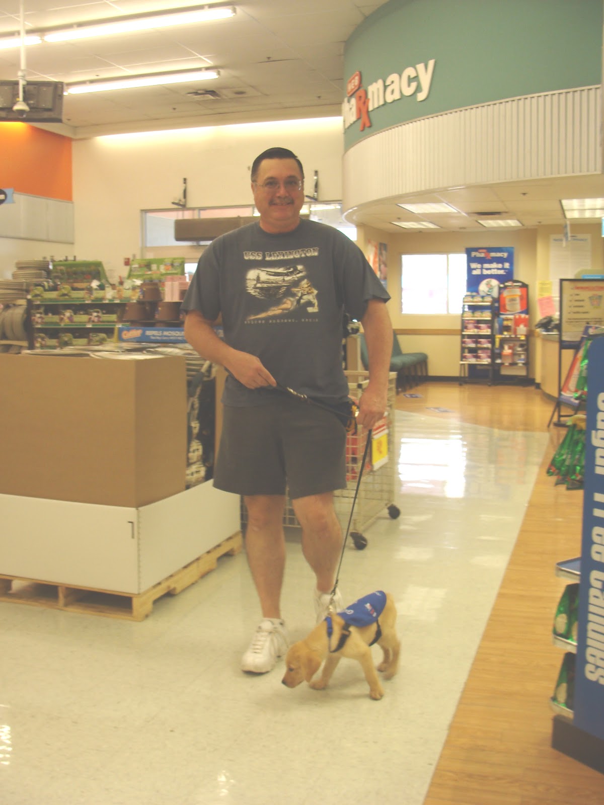 Paw Prints: Cody Working HEB