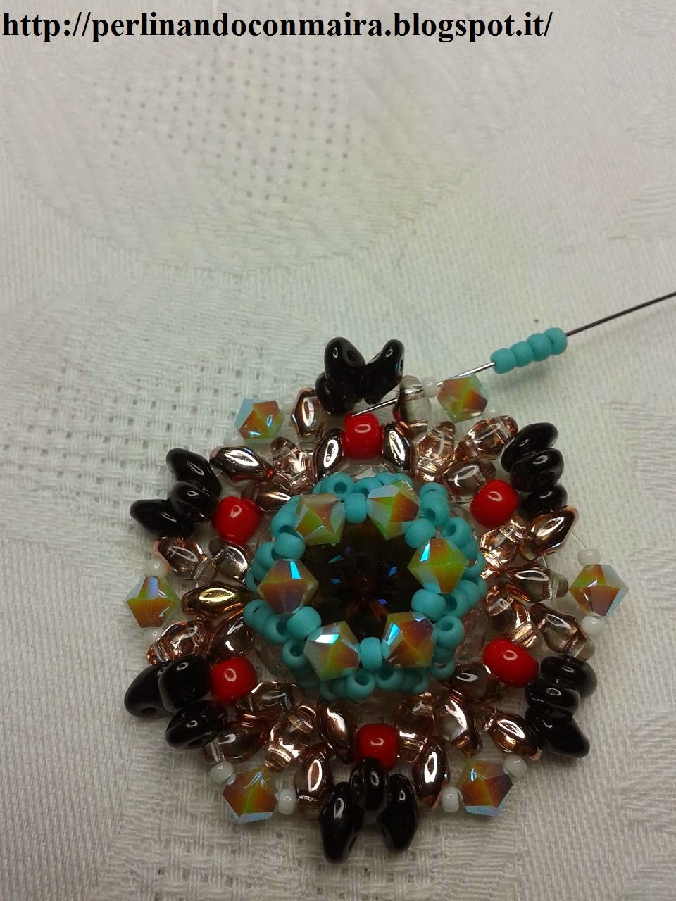 Perlinando ...: TUTORIAL FIORE 3D