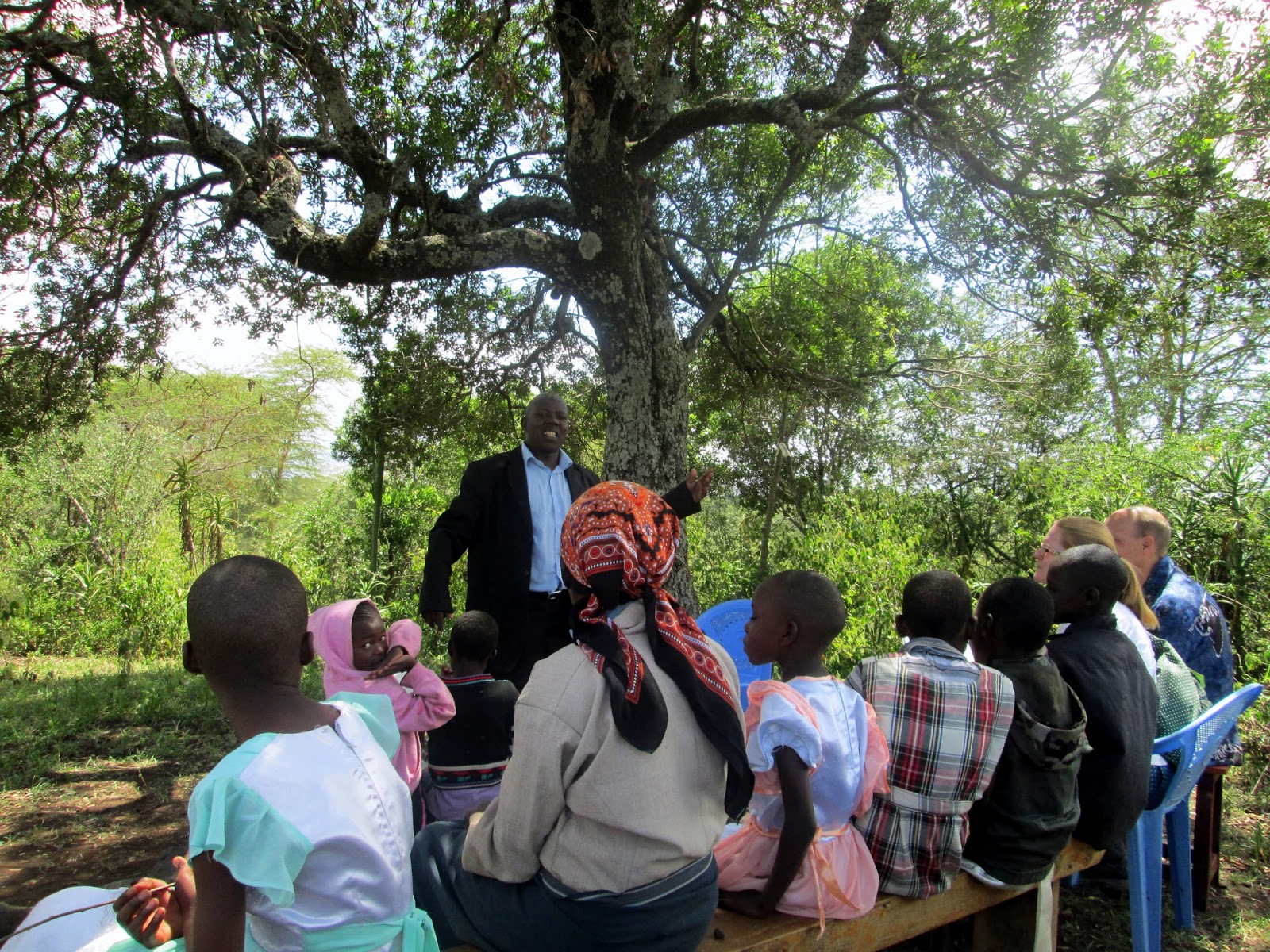 Kenyan Worship Service Wk 2 - Church Under a Tree
