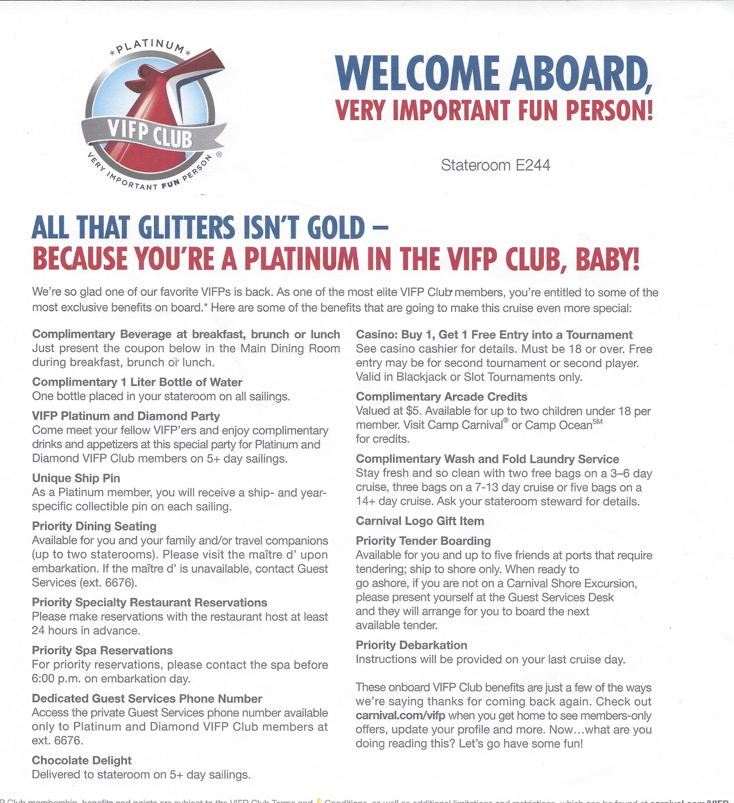 Travel Reviews & Information: Carnival Fantasy Cruise ~ 6 - Day Western ...